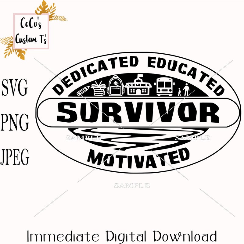 Survivor Svg - Etsy