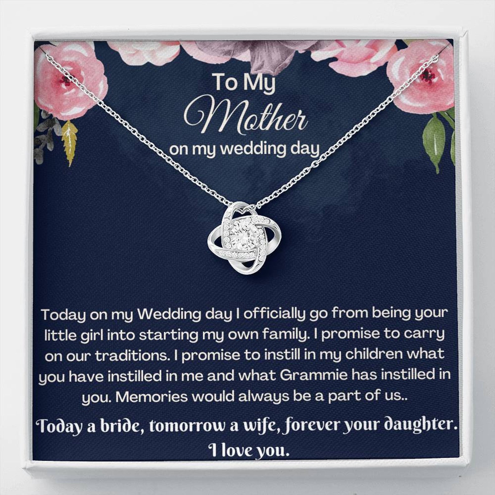 Mother of the Bride Gift From Daughter Mother of the Bride | Etsy