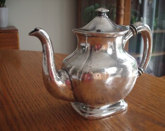 Epns Hard Soldered Teapot - Etsy