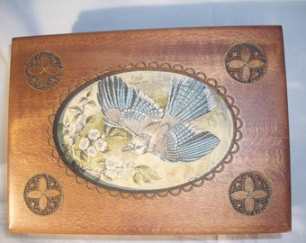 Blue Jay Jewelry Box | Etsy