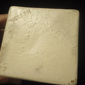 WELLER POTTERY Square Planter Creamware ROMA Pattern -1900-1925 - Etsy