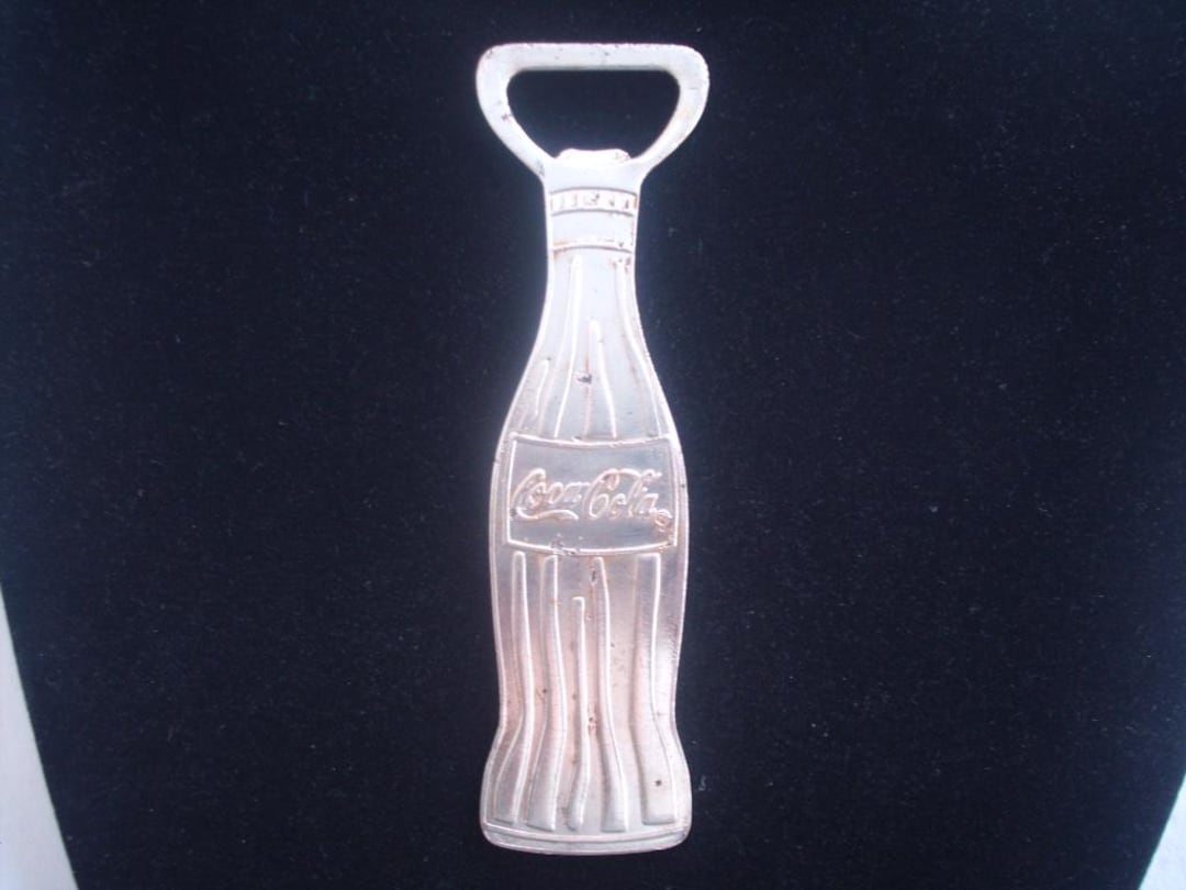 Vintage MCM COCA-COLA Bottle Opener 4 3/4" Tall - Etsy