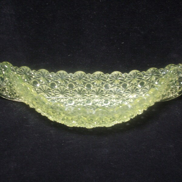 Yellow Vaseline Glass - Etsy