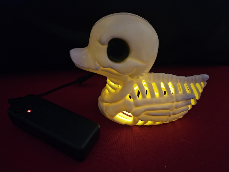 Light up Skeleton Ducks - Etsy