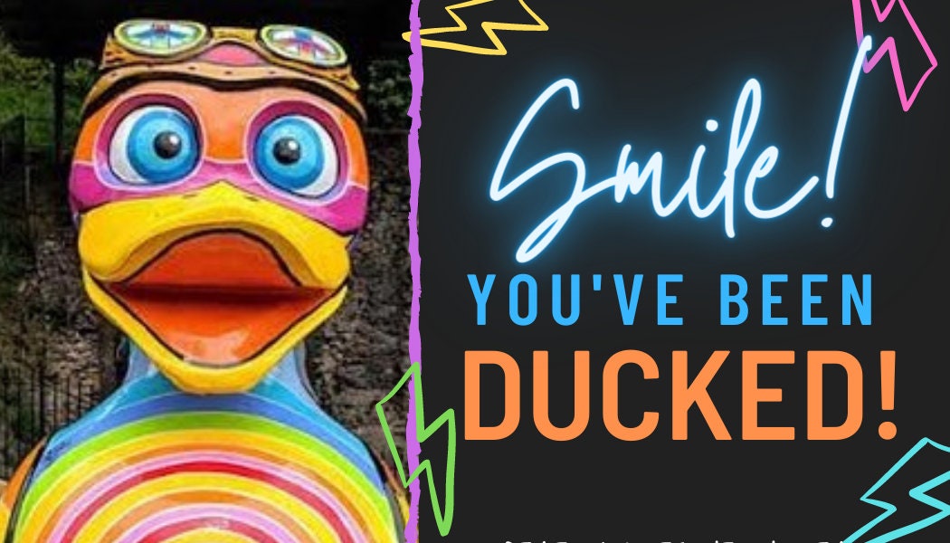 Duck Duck You've Been Ducked ducking TAGS Set of | Etsy