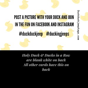 Duck Duck You've Been Ducked - Rubber Ducks - Ducking Tags - Drawstring ...
