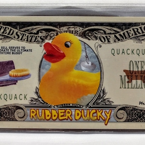 A Million Ducks Novelty Dollar Bill - Etsy