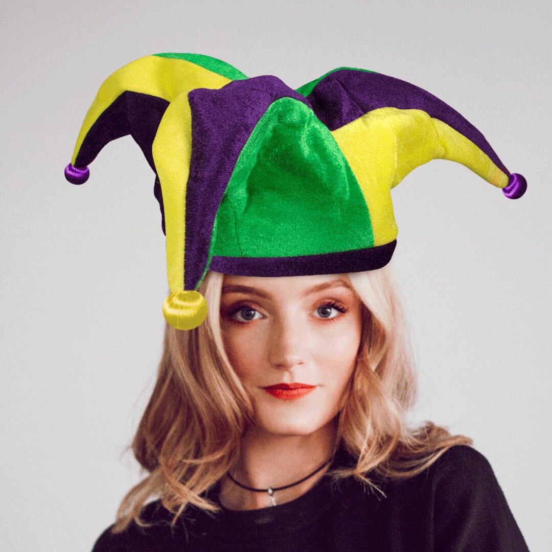 Multi Led Light up Mardi Gras Jester Hat I - Etsy