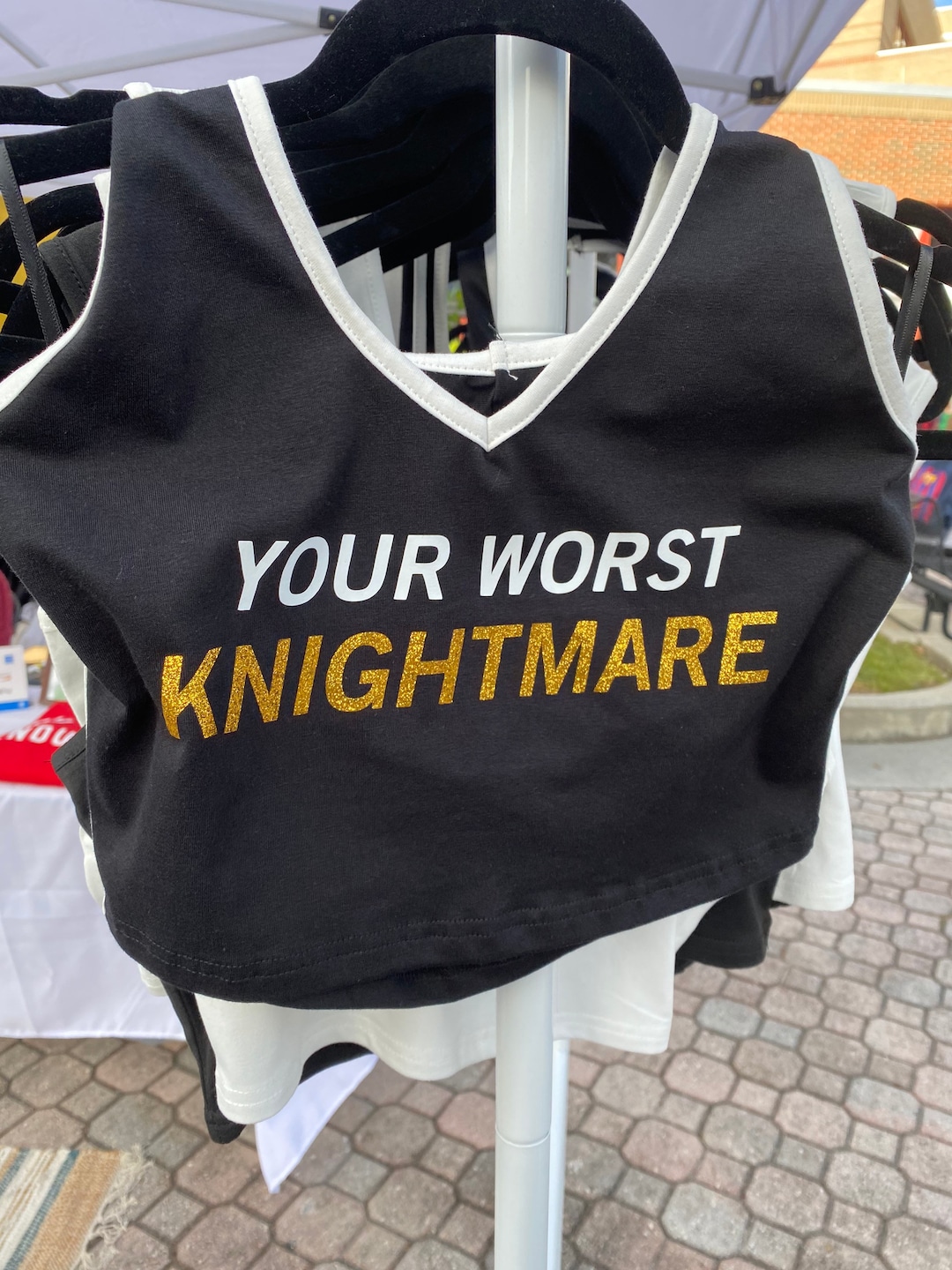 Your Worst Knightmare UCF Cute Tailgate Halter Crop Top - Etsy