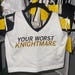 Your Worst Knightmare UCF Cute Tailgate Halter Crop Top - Etsy