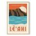 Retro Lēʻahi Diamond Head, Hawaiʻi Poster - Etsy