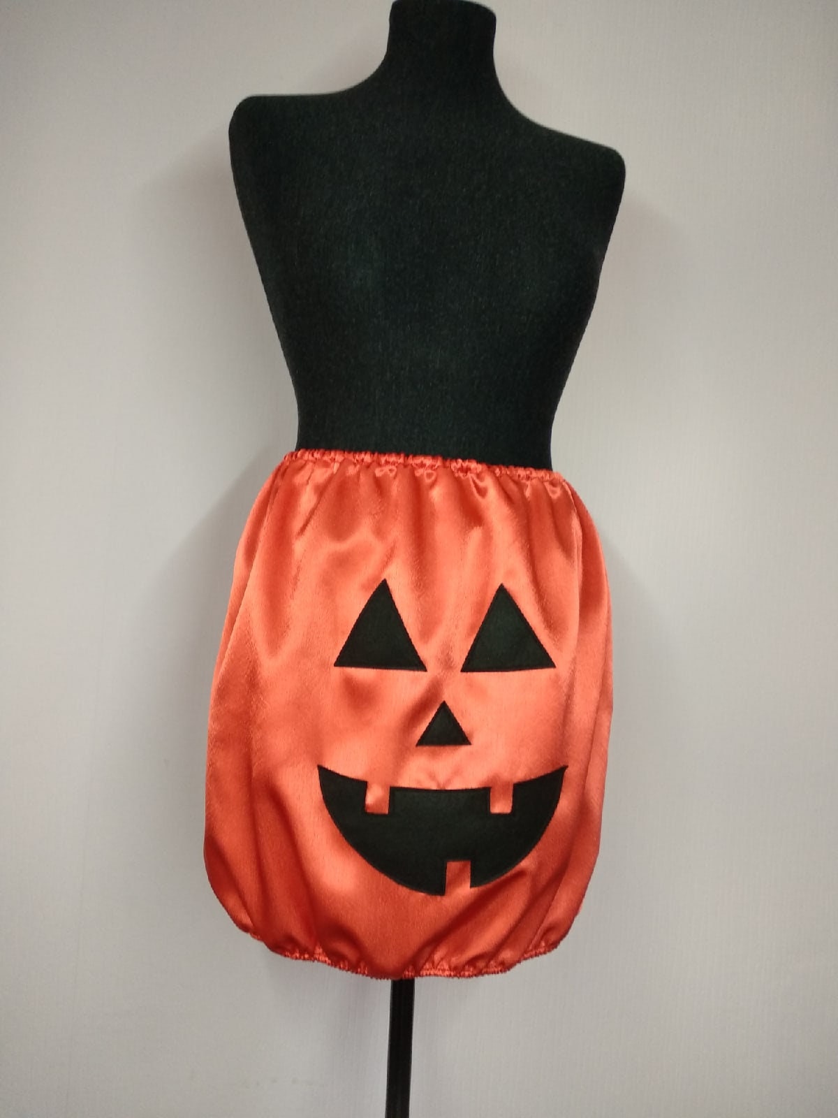 Pumpkin Skirt for Halloween Halloween Costume Pumpkin Faces | Etsy