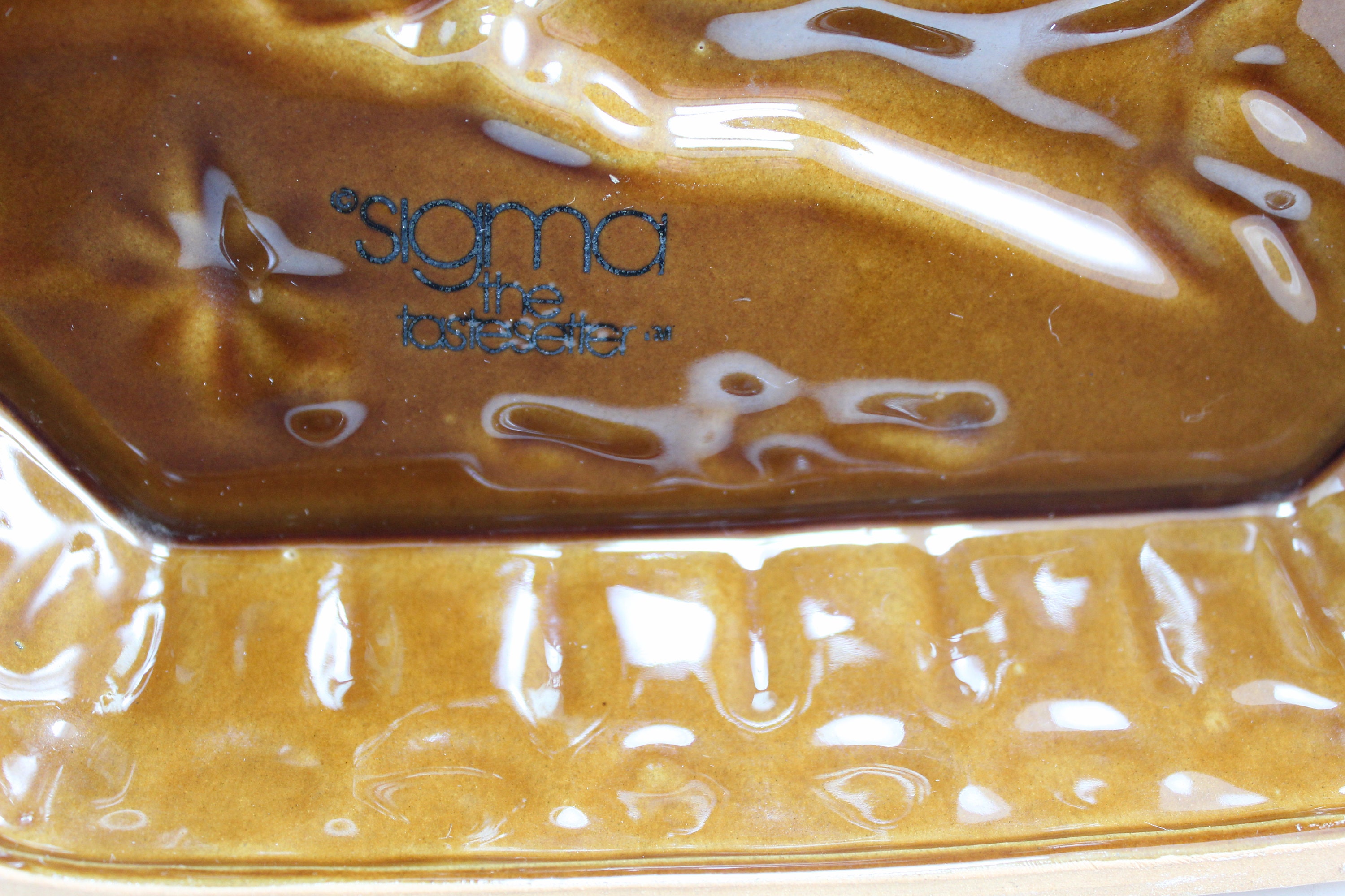 Vintage 1980's Sigma the Tastesetter Earthenware Terra Cotta Mold Wall ...