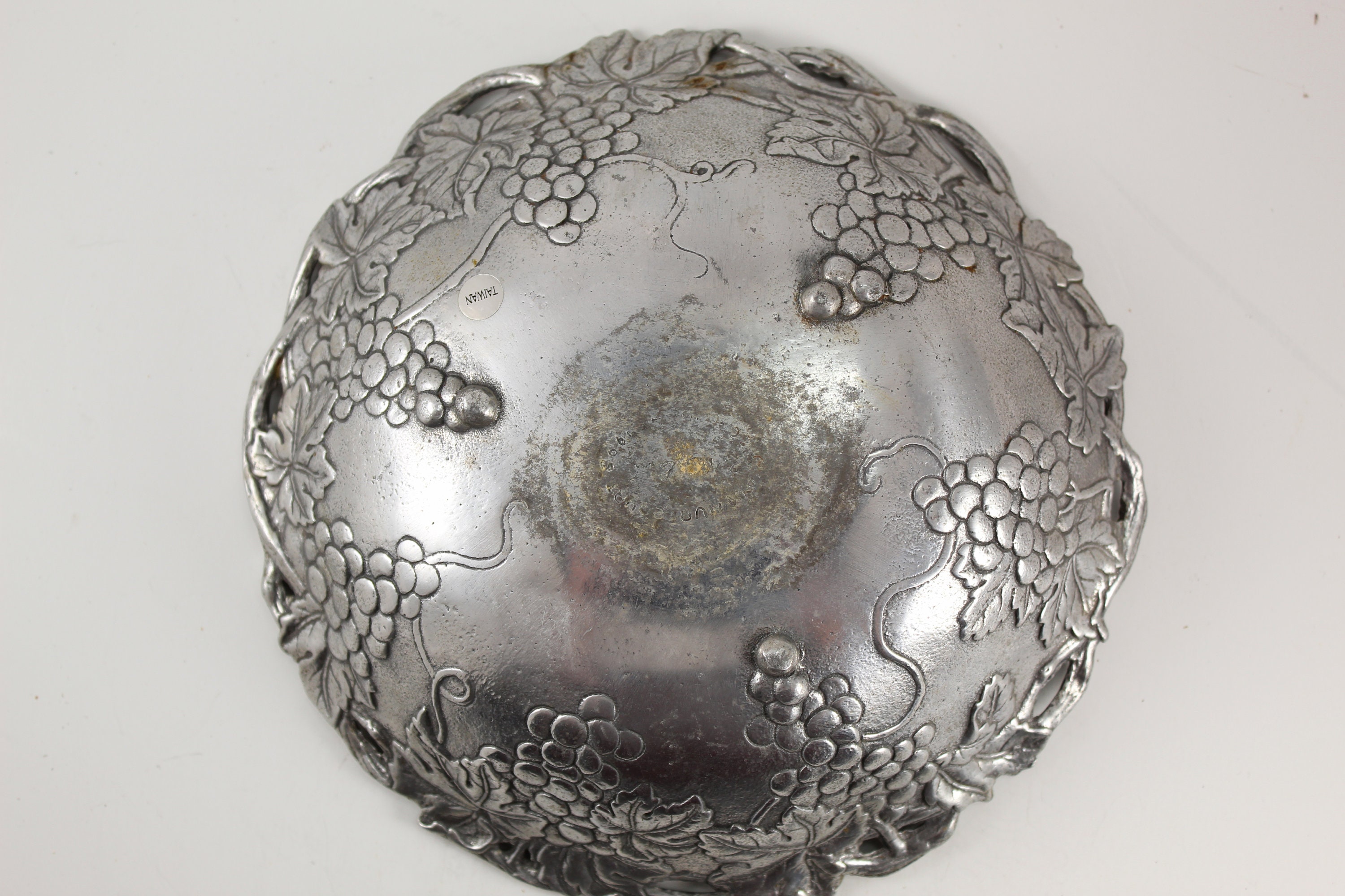 Vintage 8 Inch Arthur Court Grape Pattern Bowl Sand Casted in - Etsy