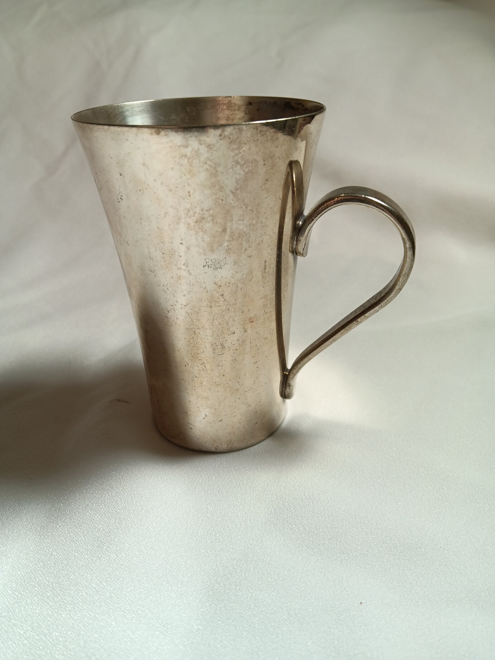 1918 Benedict Indestructo Sheffield Nickel Silver Mug Cup #1353, in ...