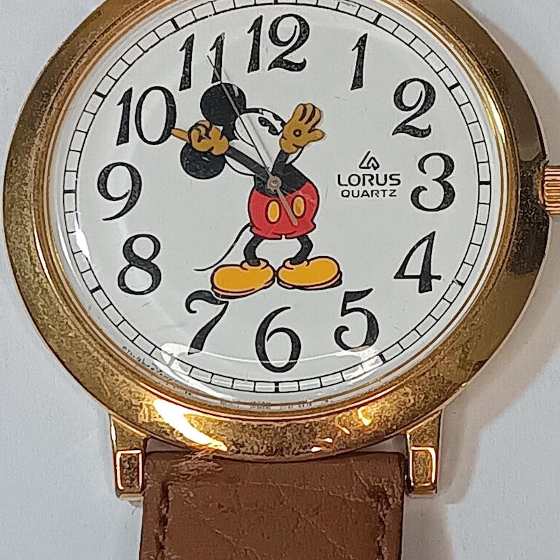 80s Mickey Mouse Watch - Etsy