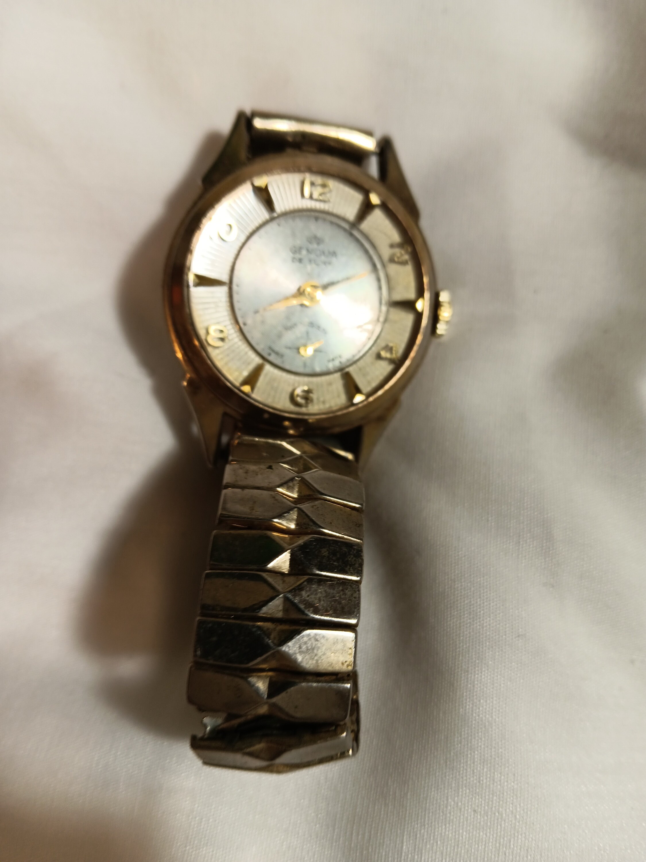 1960s Genova De Luxe Swiss Made Antimagnetic Men's Watch, Vintage Fair ...