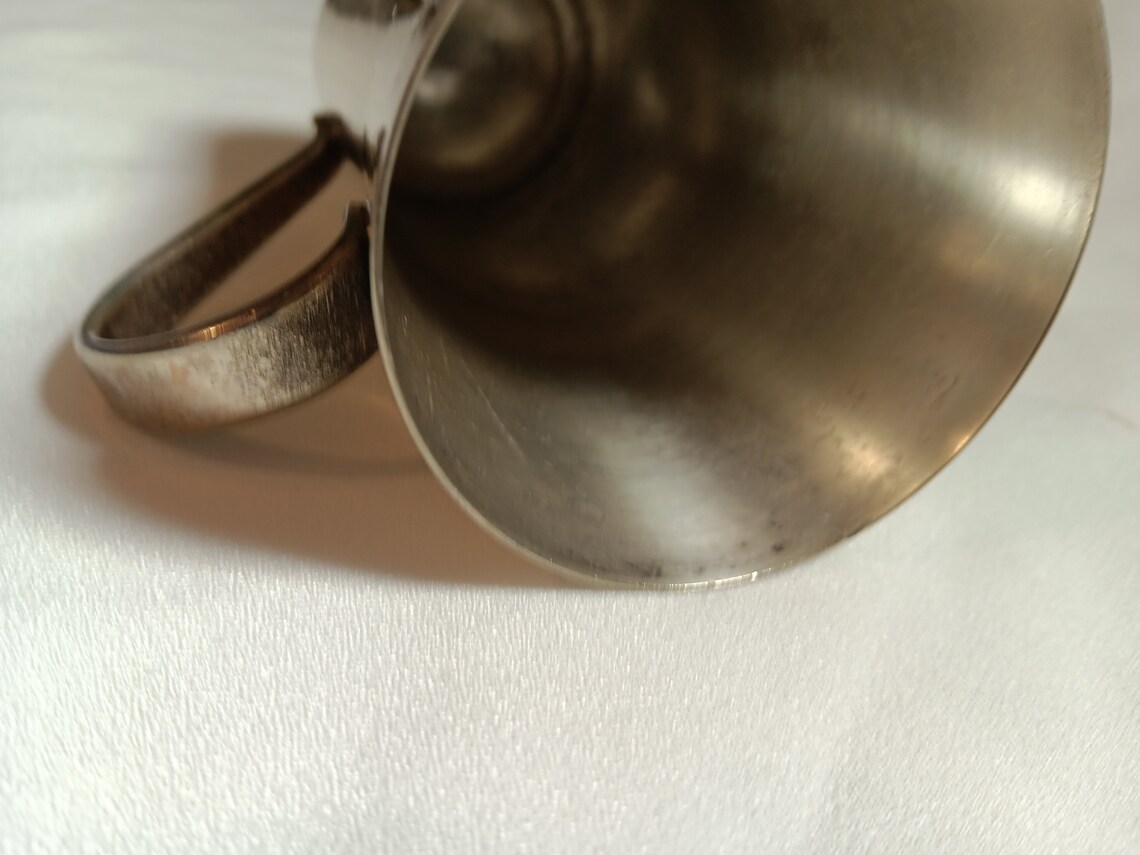 1918 Benedict Indestructo Sheffield Nickel Silver Mug Cup #1353, in ...