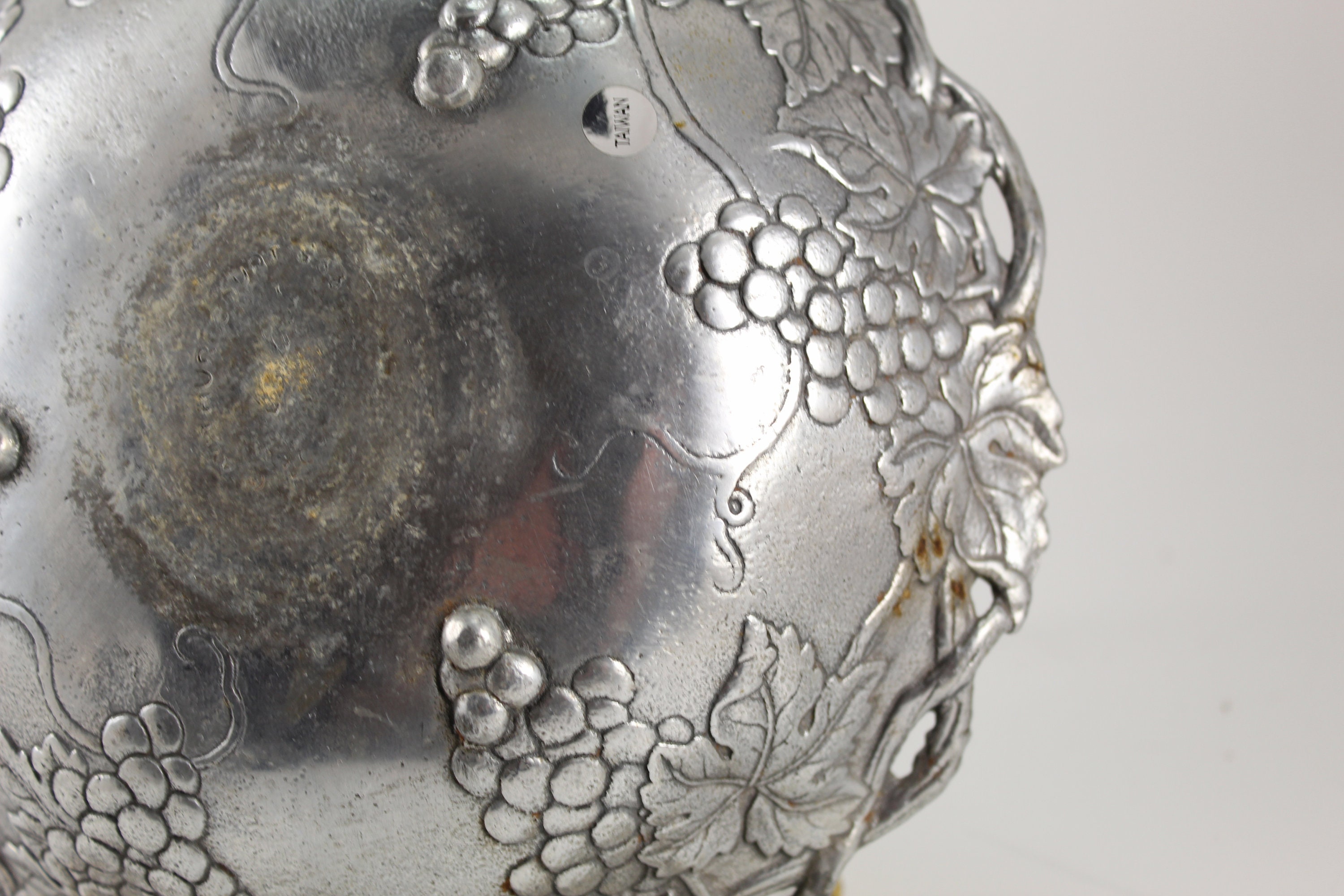 Vintage 8 Inch Arthur Court Grape Pattern Bowl Sand Casted in - Etsy