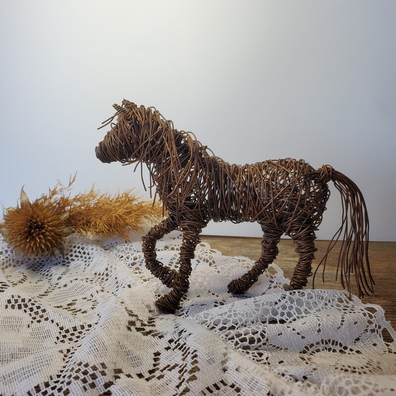 Wire Horse - Etsy