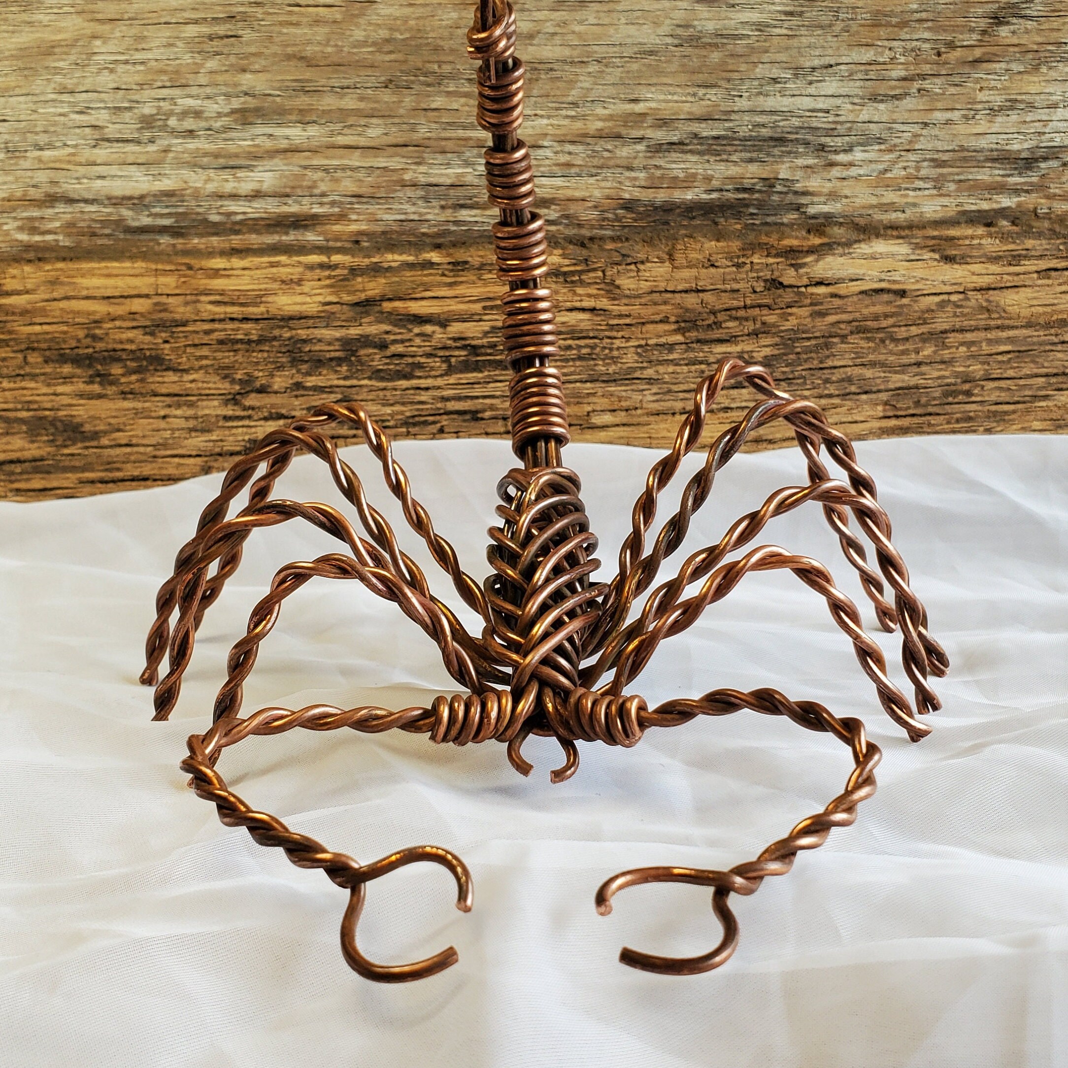 Large Handmade Copper Scorpion - Rustic Wire Sculpture - Recycled ...