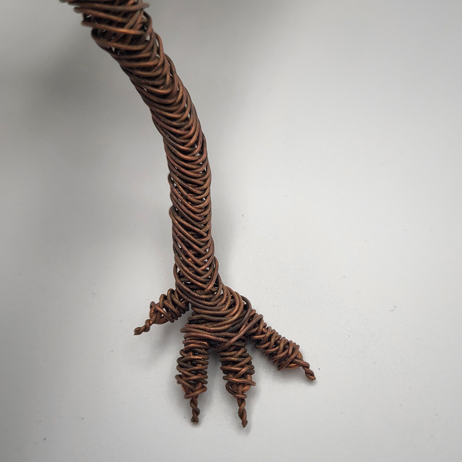 Handmade Wire Dragon - Wire Sculpture - Recycled Copper Wire - Wire ...