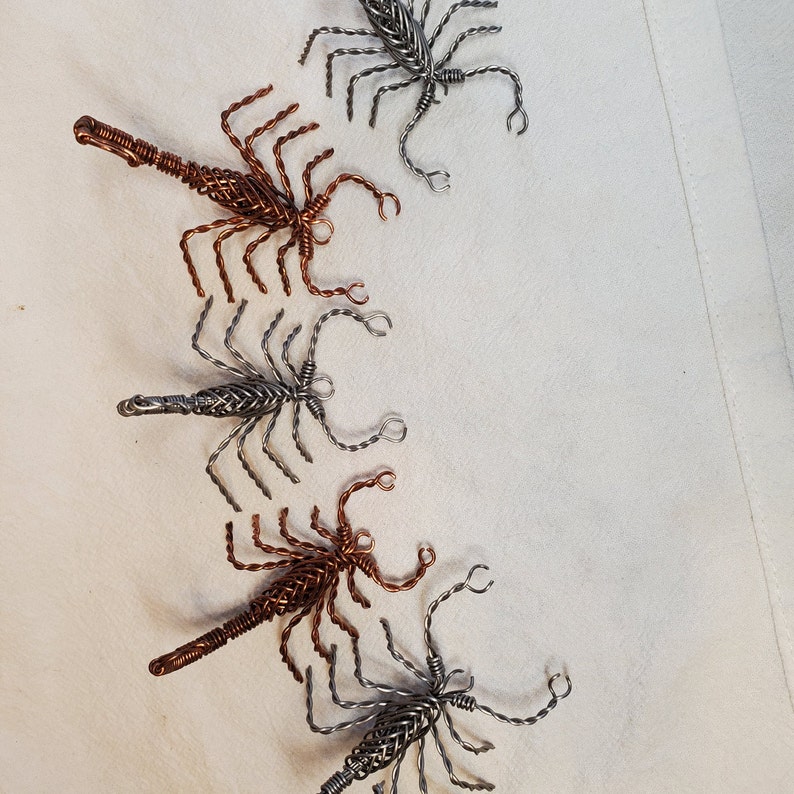 Handmade Wire Scorpion - Wire Sculpture - Recycled Wire - Wire Scorpion ...