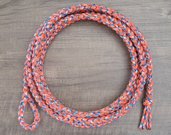 Paracord Piggin' String, Cattle Tie-down Rope, Metal Ring, 3-10 Ft ...