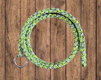 Paracord Piggin' String, Cattle Tie-down Rope, Metal Ring, 3-10 Ft ...