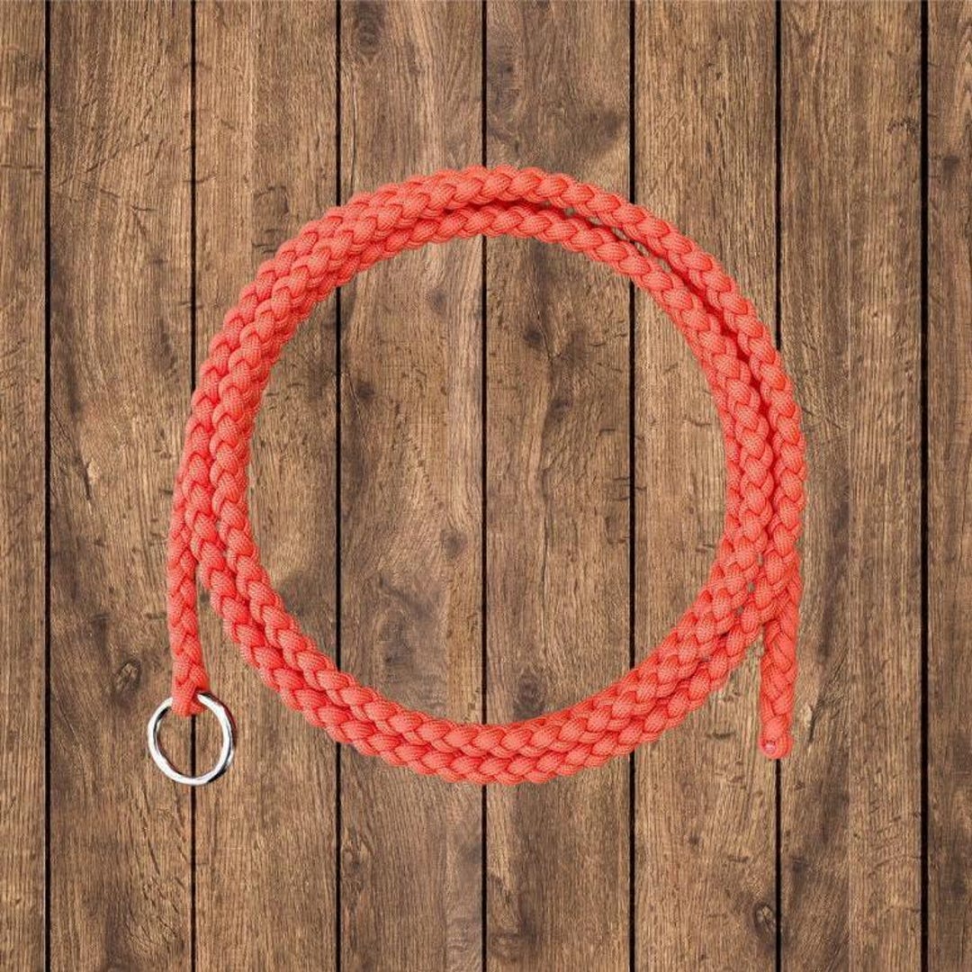 Paracord Piggin' String, Cattle Tie-down Rope, Metal Ring, 3-10 Ft ...