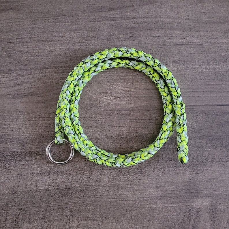 Paracord Piggin' String, Cattle Tie-down Rope, Metal Ring, 3-10 Ft ...