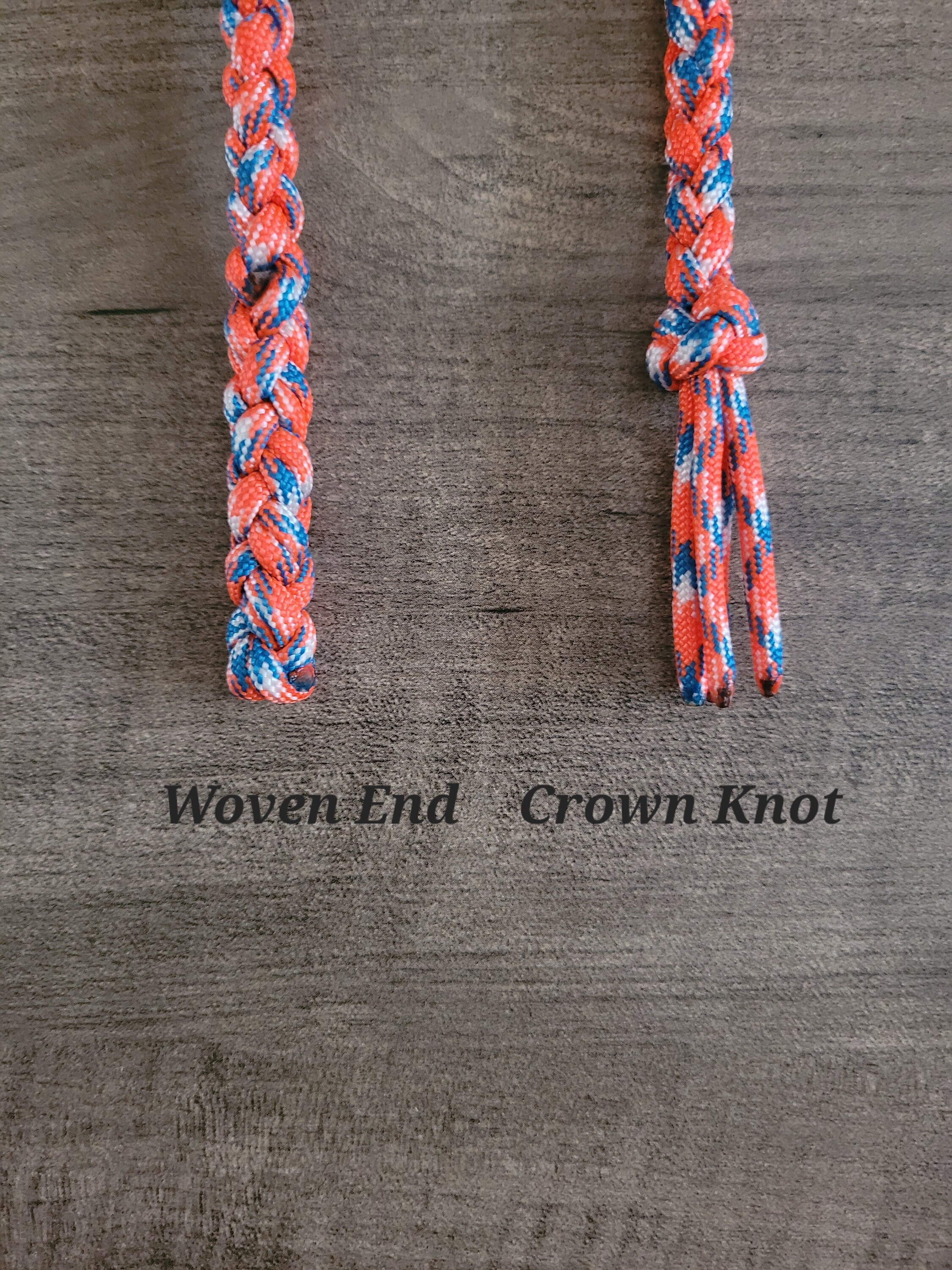 Paracord Piggin' String, Cattle Tie-down Rope, Metal Ring, 3-10 Ft ...