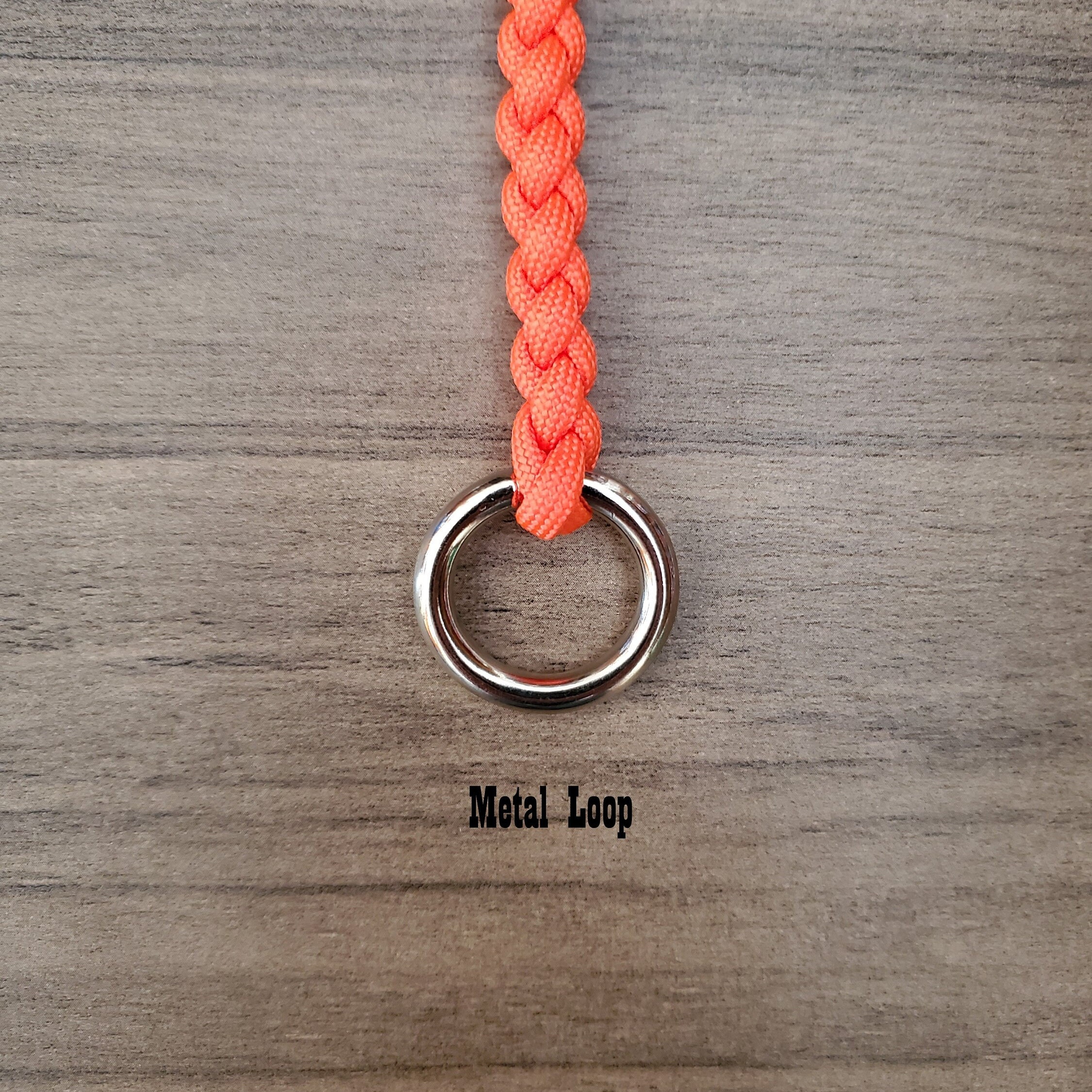 Paracord Piggin' String, Cattle Tie-down Rope, Metal Ring, 3-10 Ft ...