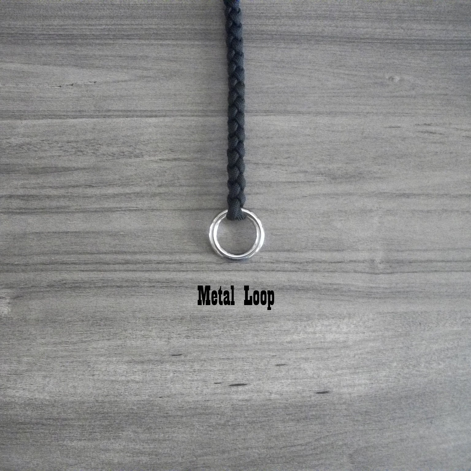 Paracord Piggin' String, Cattle Tie-down Rope, Metal Ring, 3-10 Ft ...