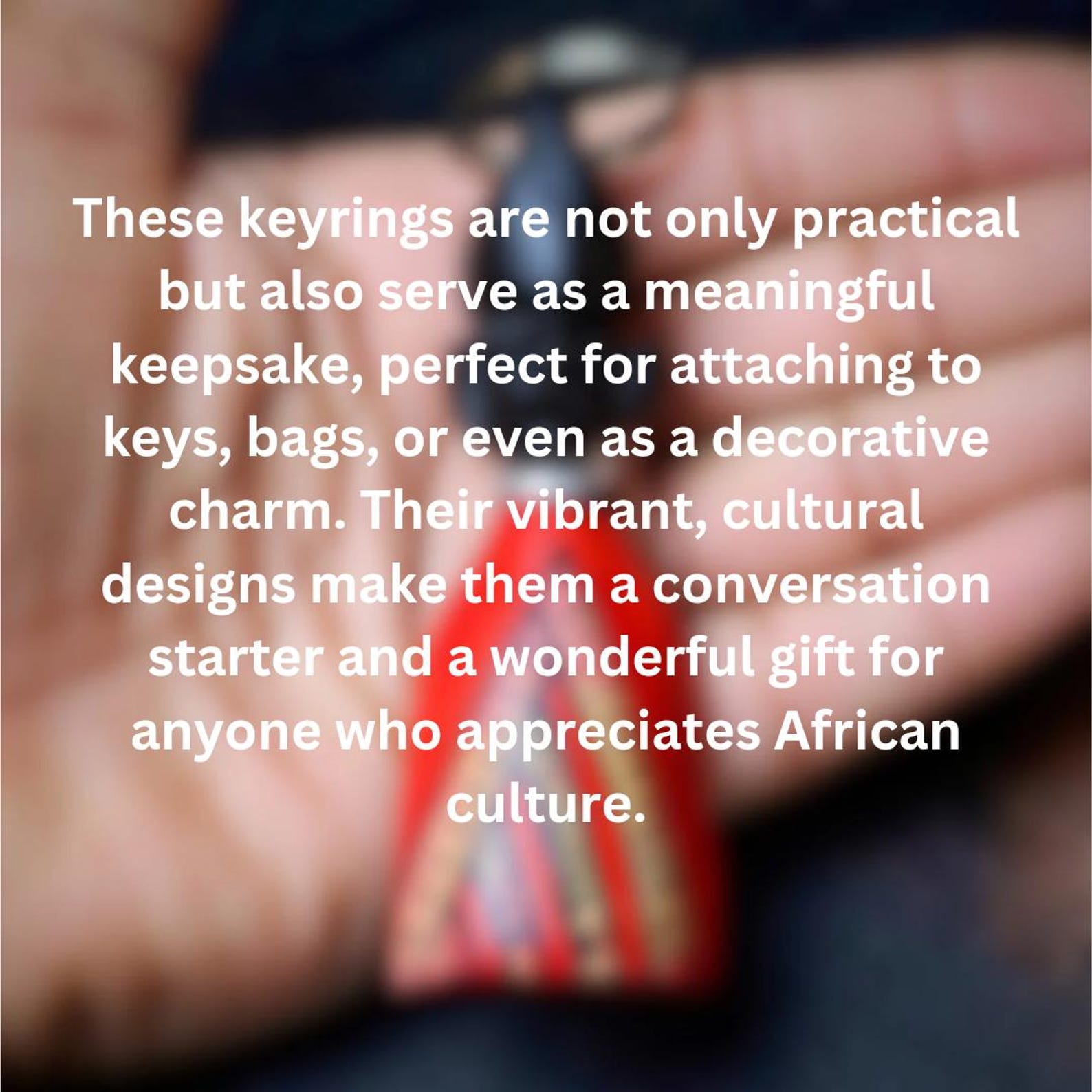 Handcrafted Masai Keyring: African Tribal Keychain, Eco-friendly Gift ...