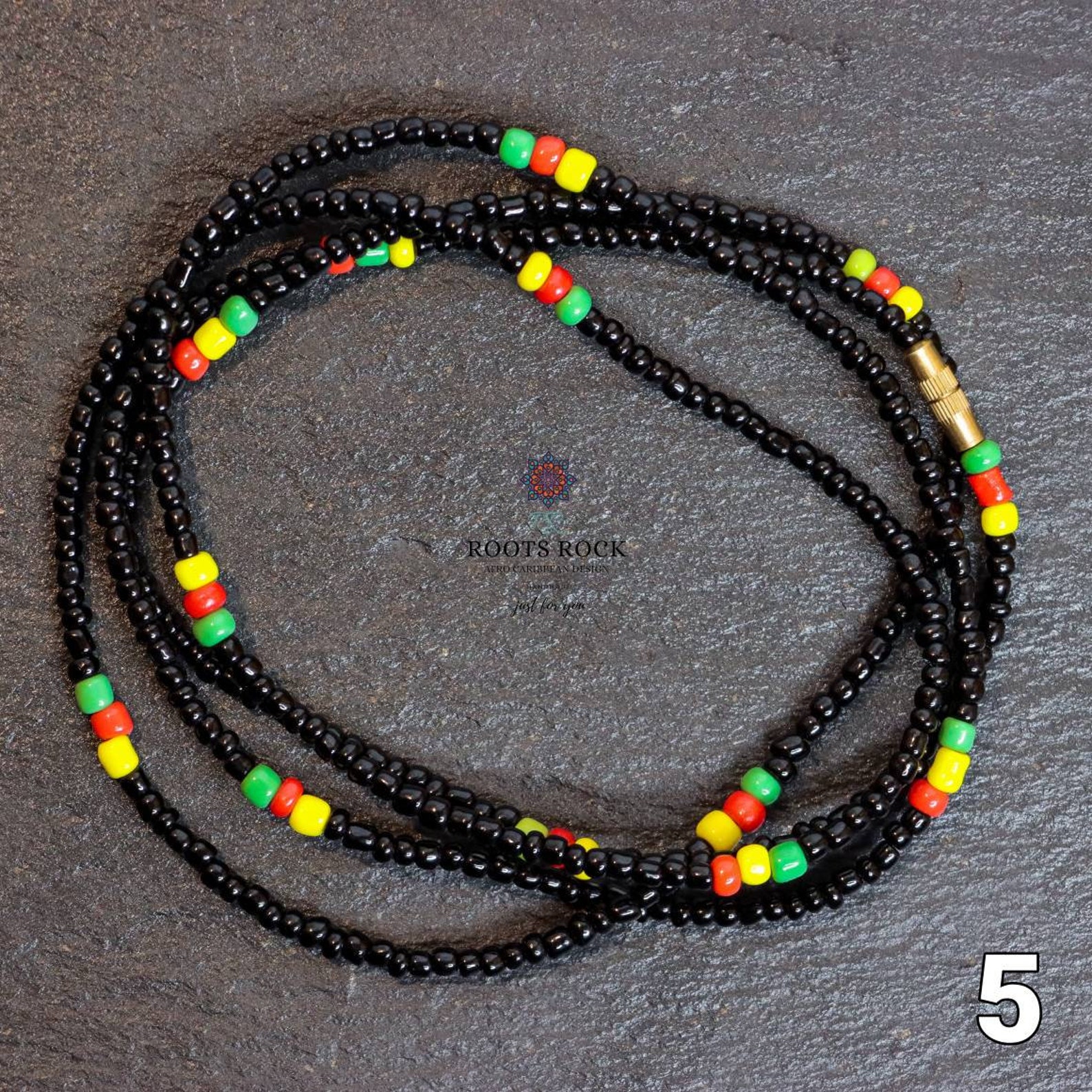 Rasta Waist Beads: African Cow Bone Belly Chain - Etsy