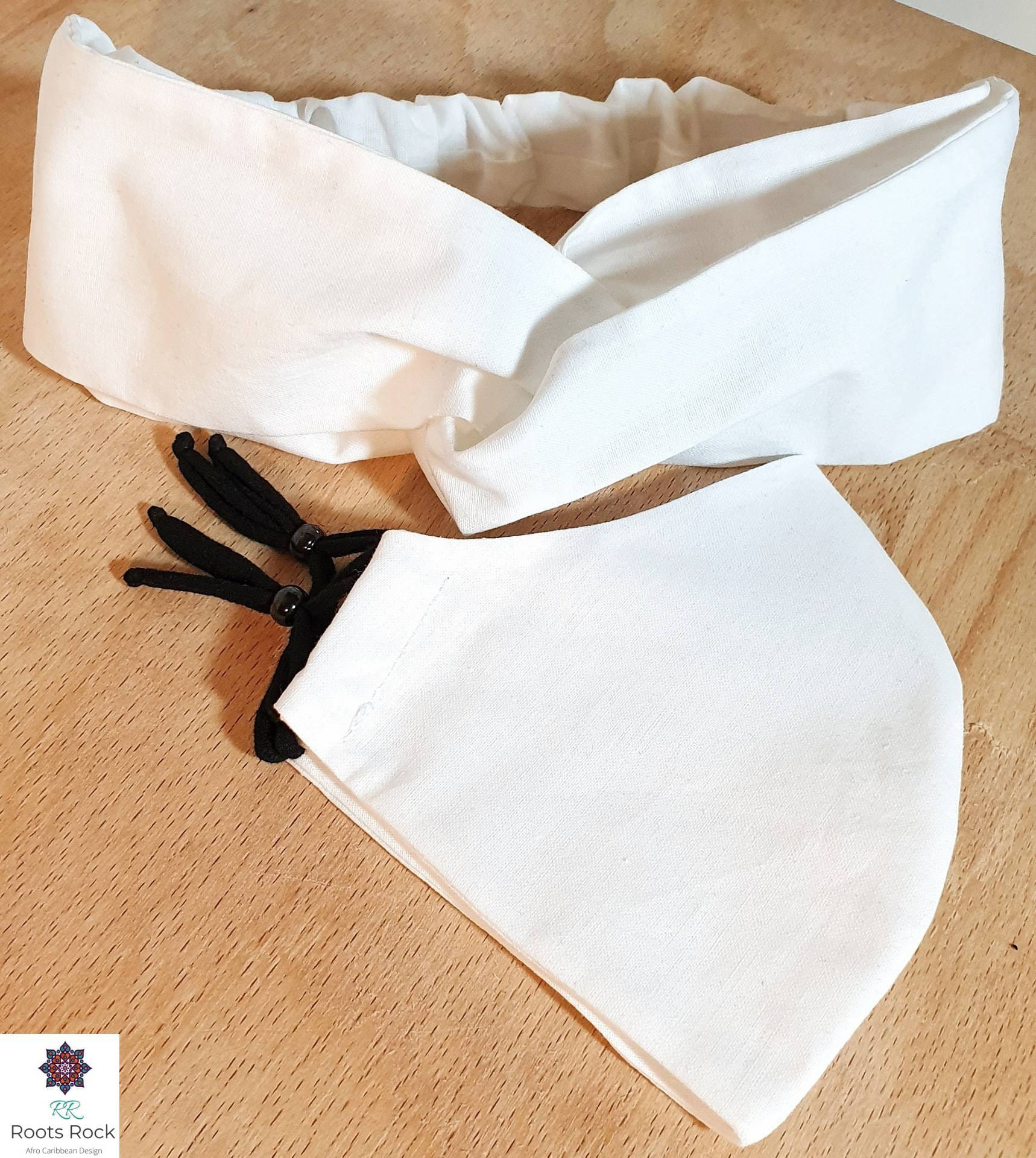 Basic Headband Cotton Face Mask Twisted Headband Headbands - Etsy