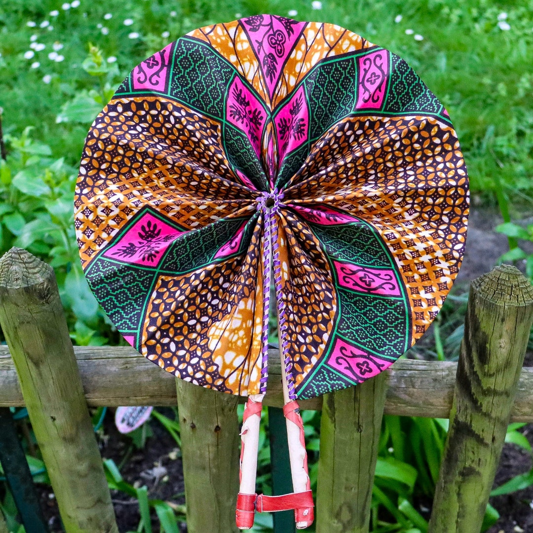 African Fan/ African Accessory / Handmade Fan/ Wall Decor /hand Fan ...