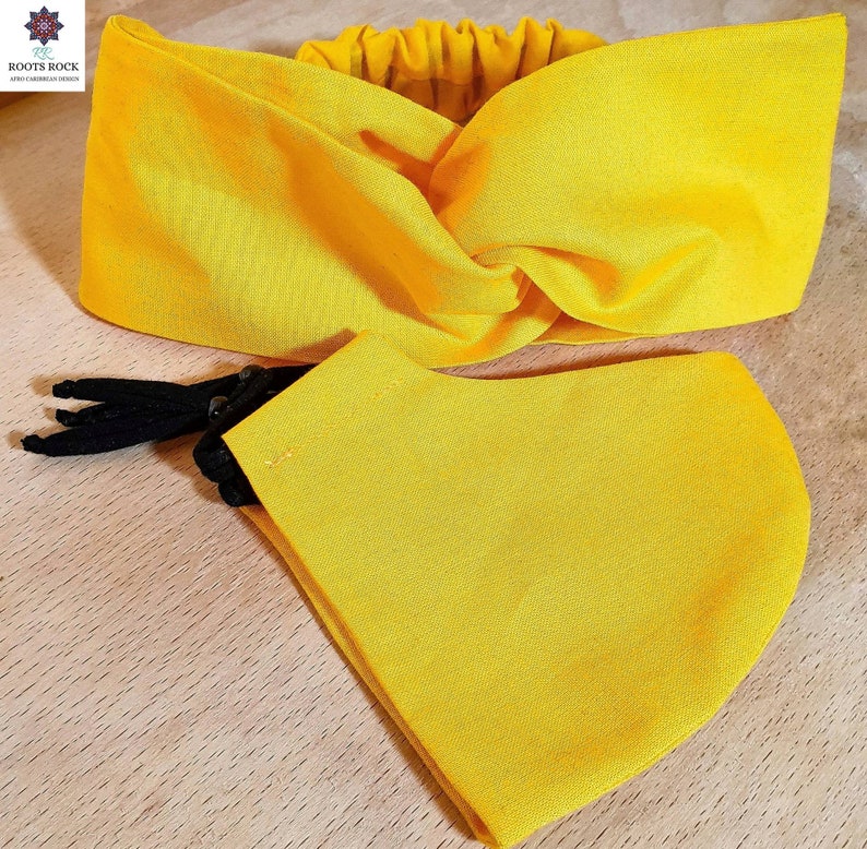 Basic Headband Cotton Face Mask Twisted Headband Headbands - Etsy