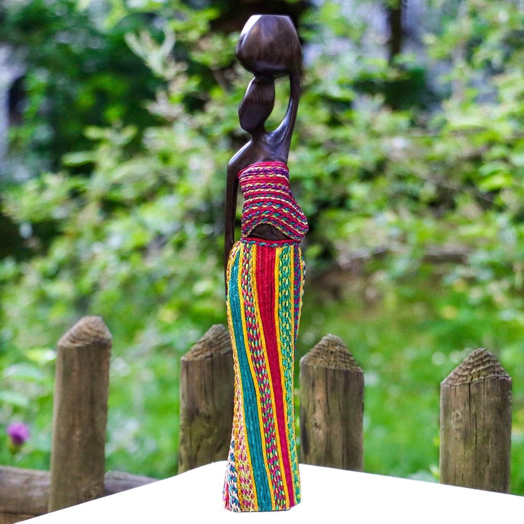 African Wooden Sculptures, Home Decor, Wooden Carvings, Handmade ...