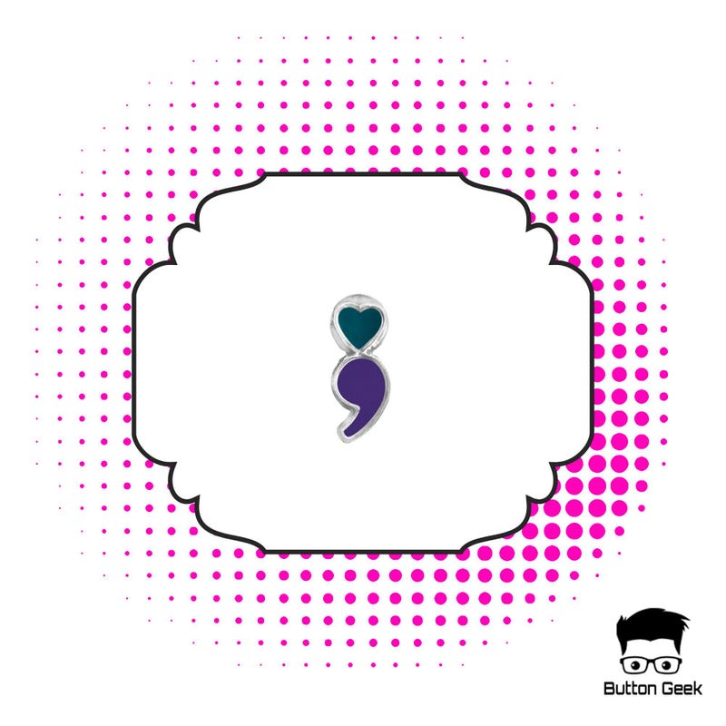 Semicolon Project - Etsy