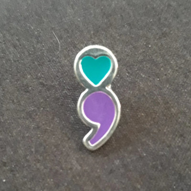 Semicolon Project - Etsy