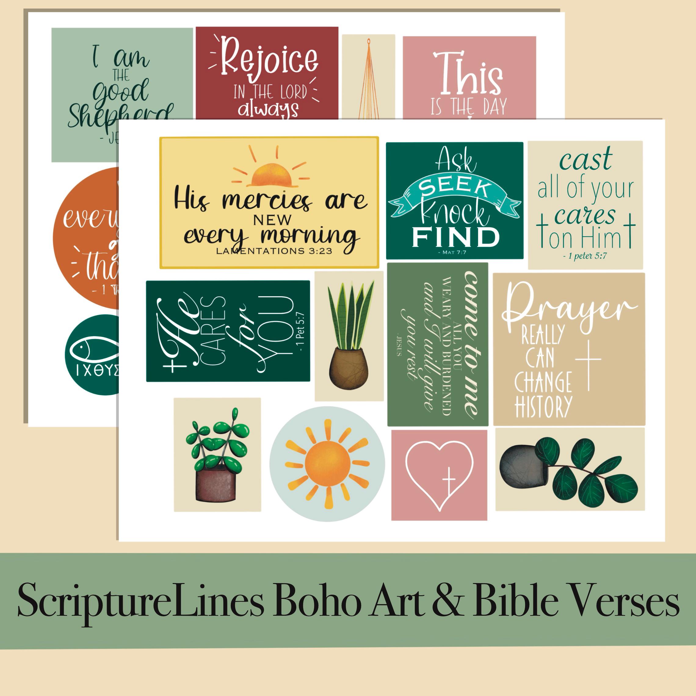 Prayer Board Kit! Prayer Wall Printable, Scriptural Headers With Bible ...