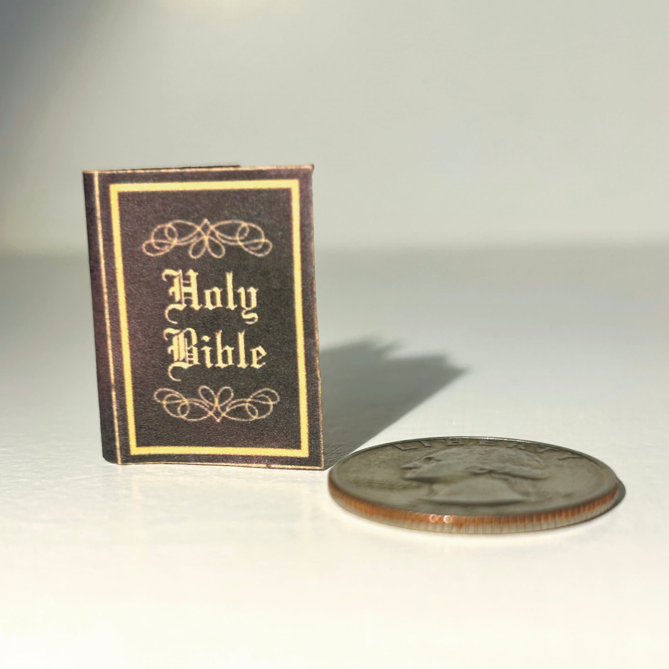Mini Bible Printable DIY Make at Home, Pocket-sized Craft With Bible ...