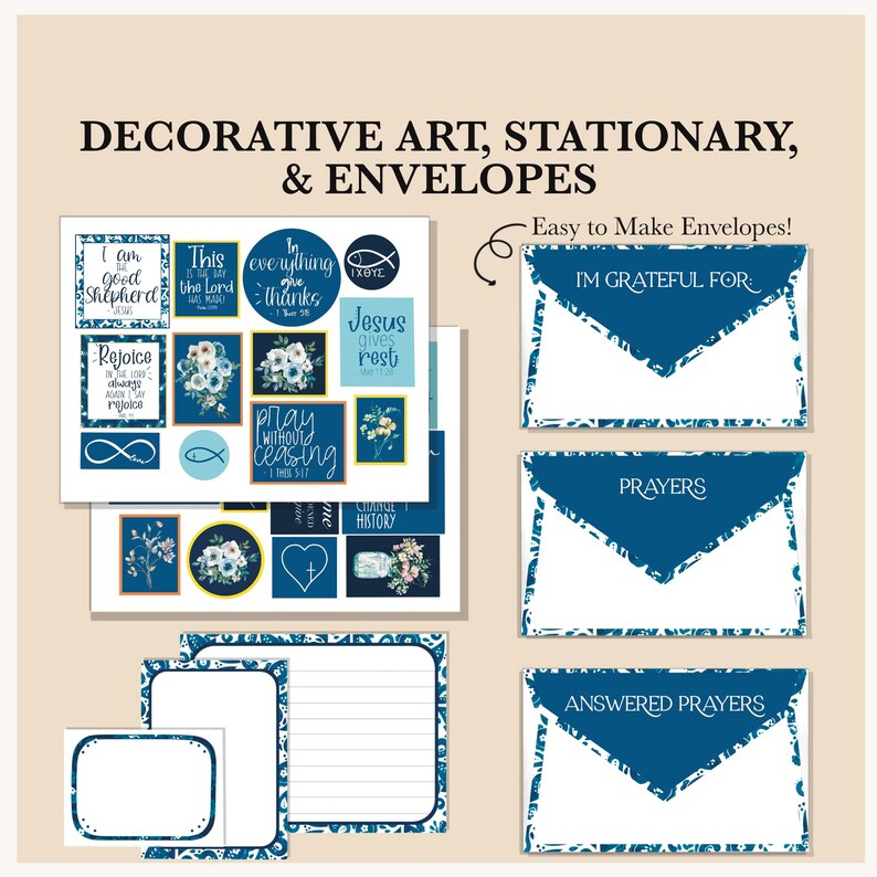 Prayer Board Kit! Prayer Wall Printable, Scriptural Headers With Bible ...