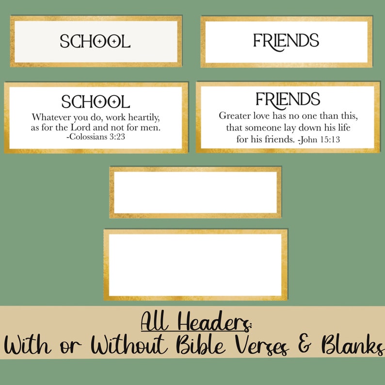 Prayer Board Kit Prayer Wall Printable, Scriptural Headers With Bible ...