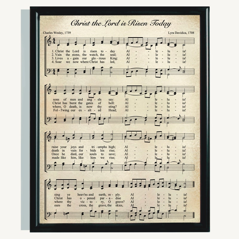 Printable Hymn Wall Art - Etsy