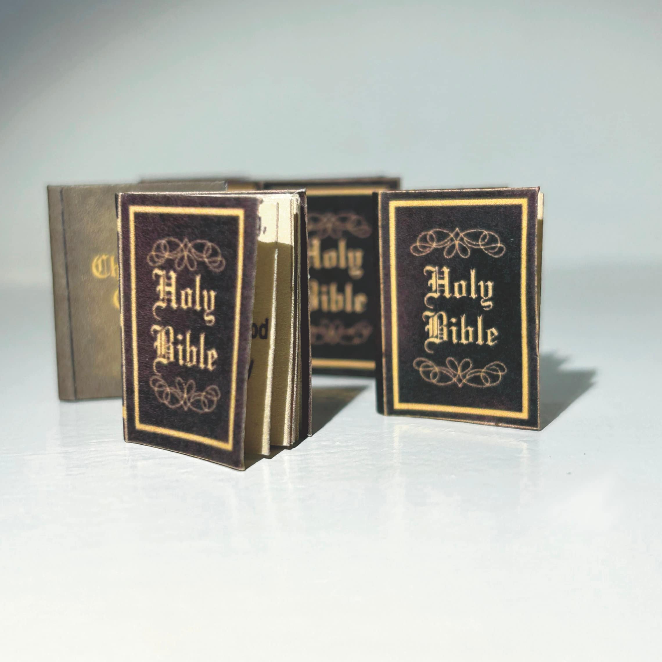 Bible Summary Miniature Book, Tiny Books, Mini Scripture and Verses ...