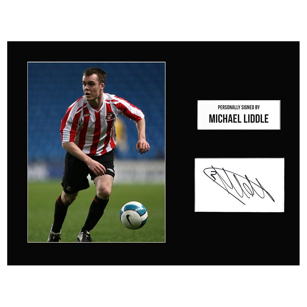 Signed Michael Liddle Photo Display 16x12 Sunderland Icon - Etsy UK