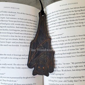 Bat Bookmark, Vampire Bookmark, Gothic Bookmark, Horror Bookmark, Gift ...